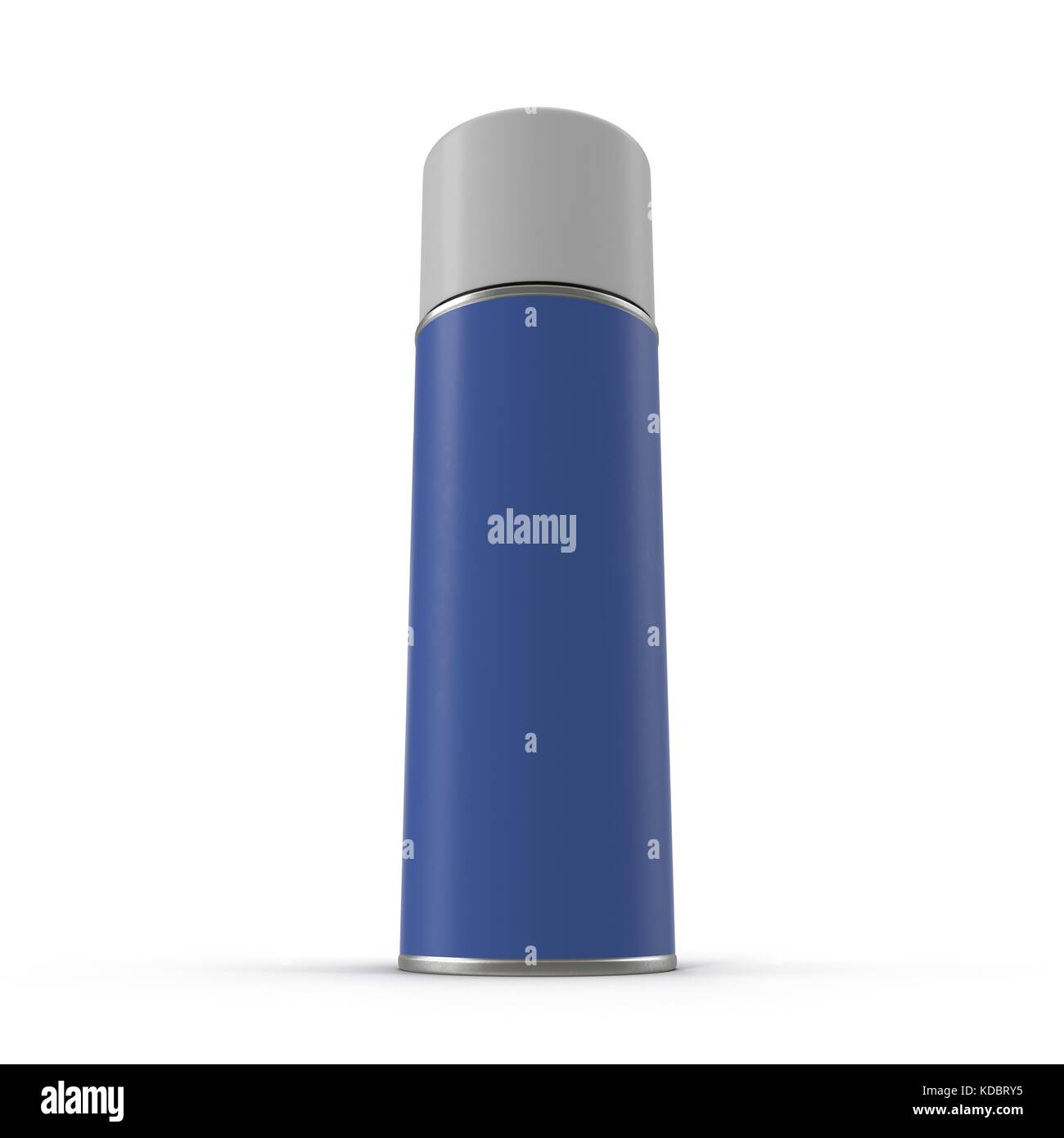 Blue Aerosol Spray Metal Bottle Can Stock Photo - Alamy
