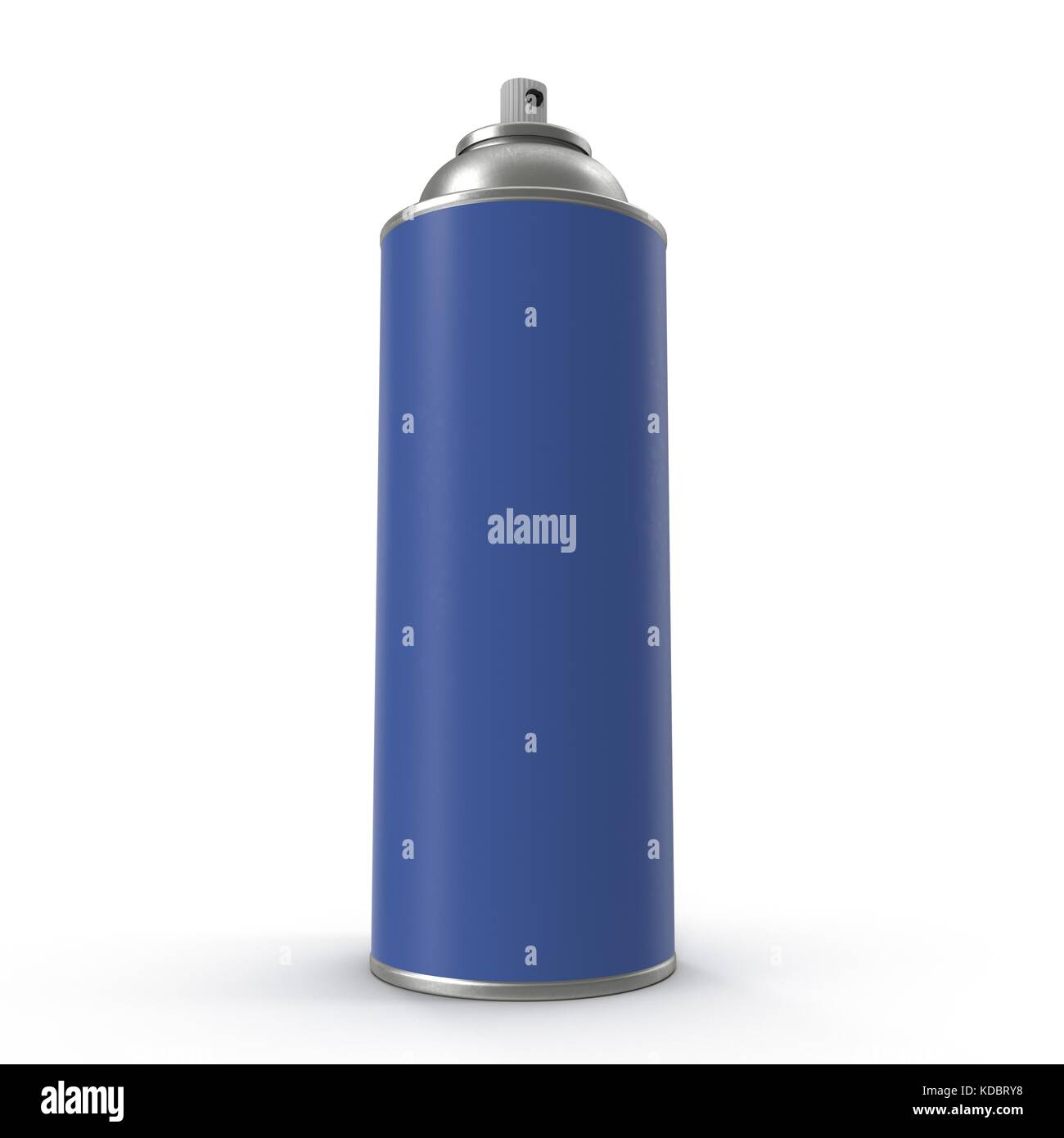 Blue Aerosol Spray Metal Bottle Can Stock Photo - Alamy