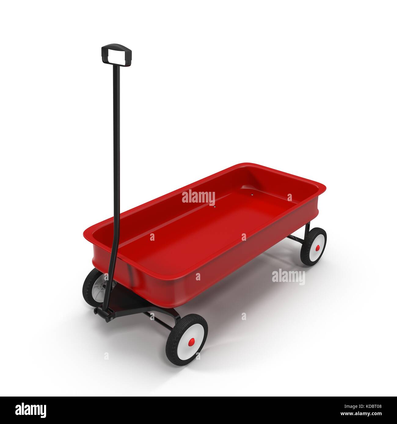 Old red wagon Cut Out Stock Images & Pictures - Alamy