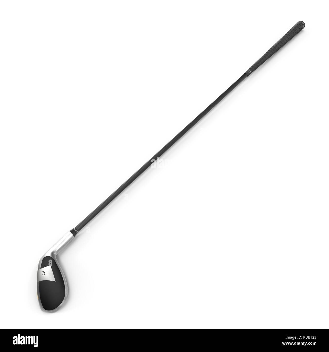 Golf club on white background Stock Photo - Alamy