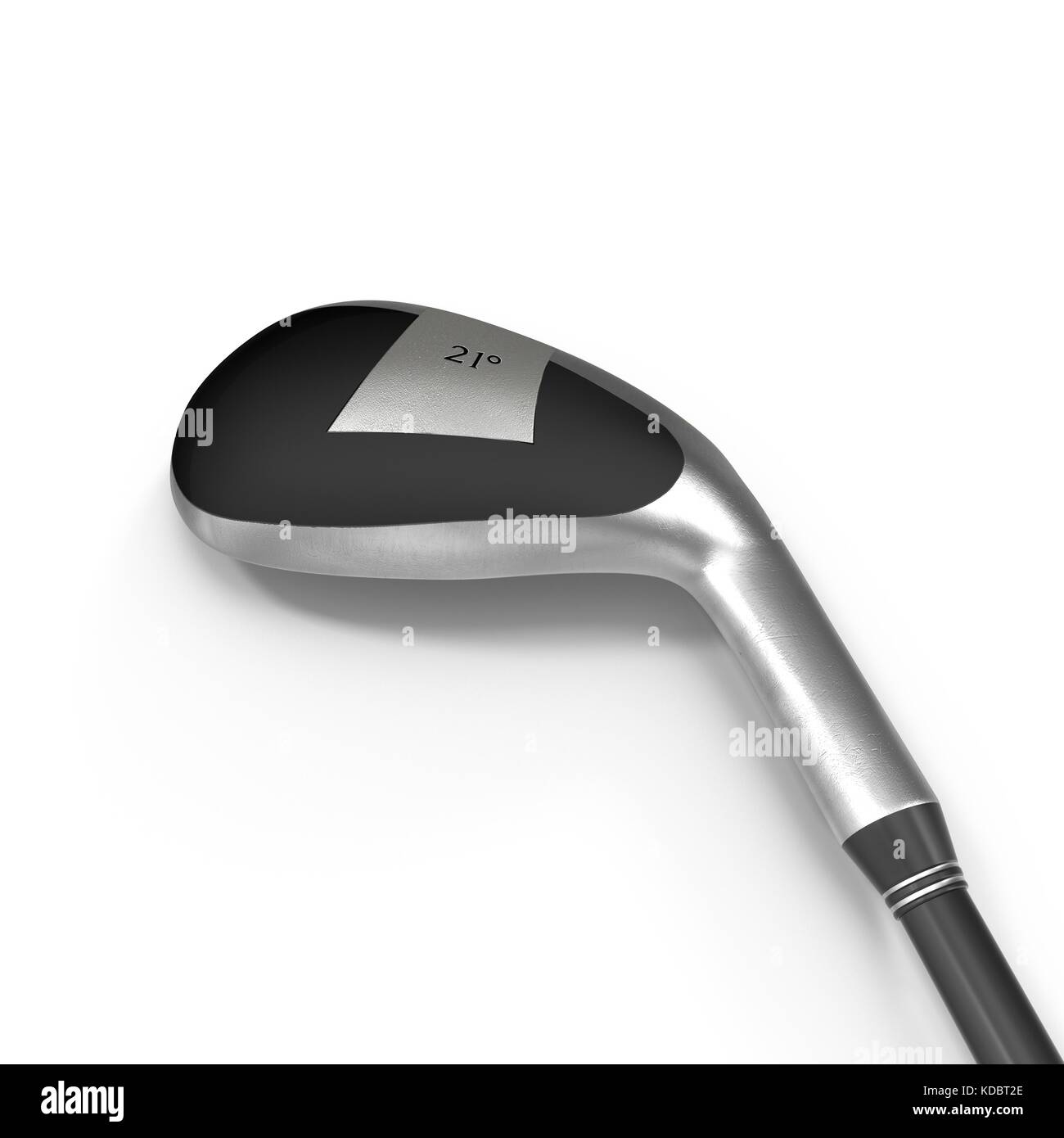 Modern golf club isolated on white background Stock Photo - Alamy