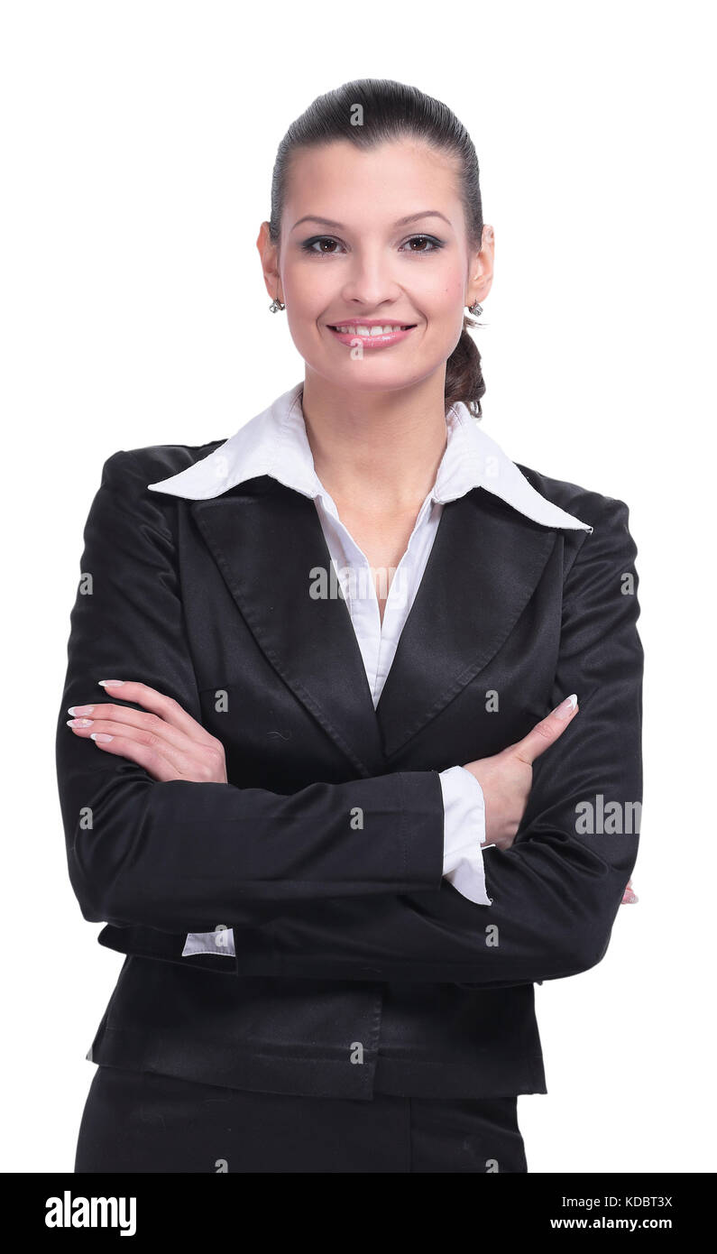 Young, confident, successful and beautiful business woman Stock Photo ...