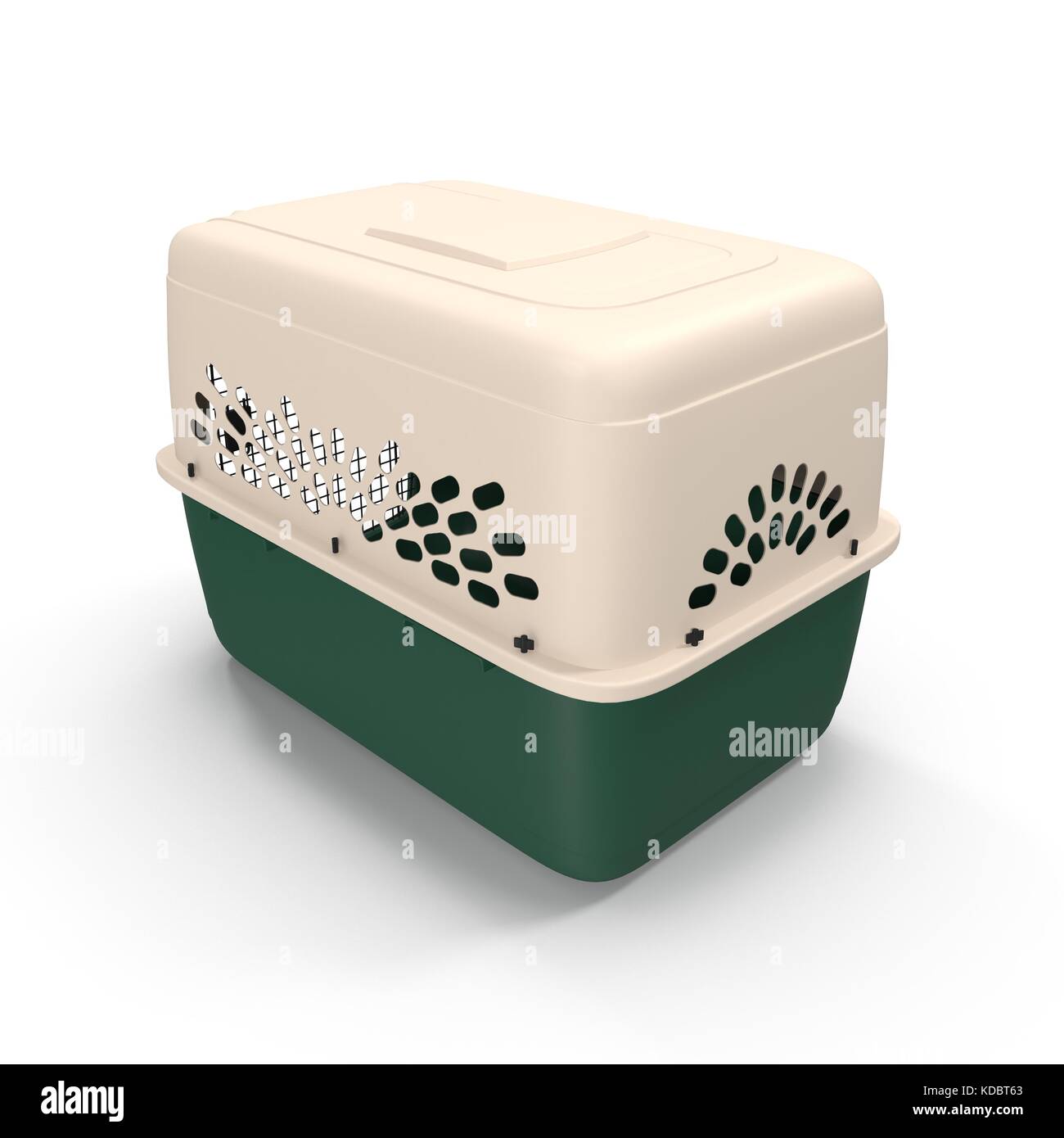 Dog kennel isolated plastic Cut Out Stock Images & Pictures - Alamy