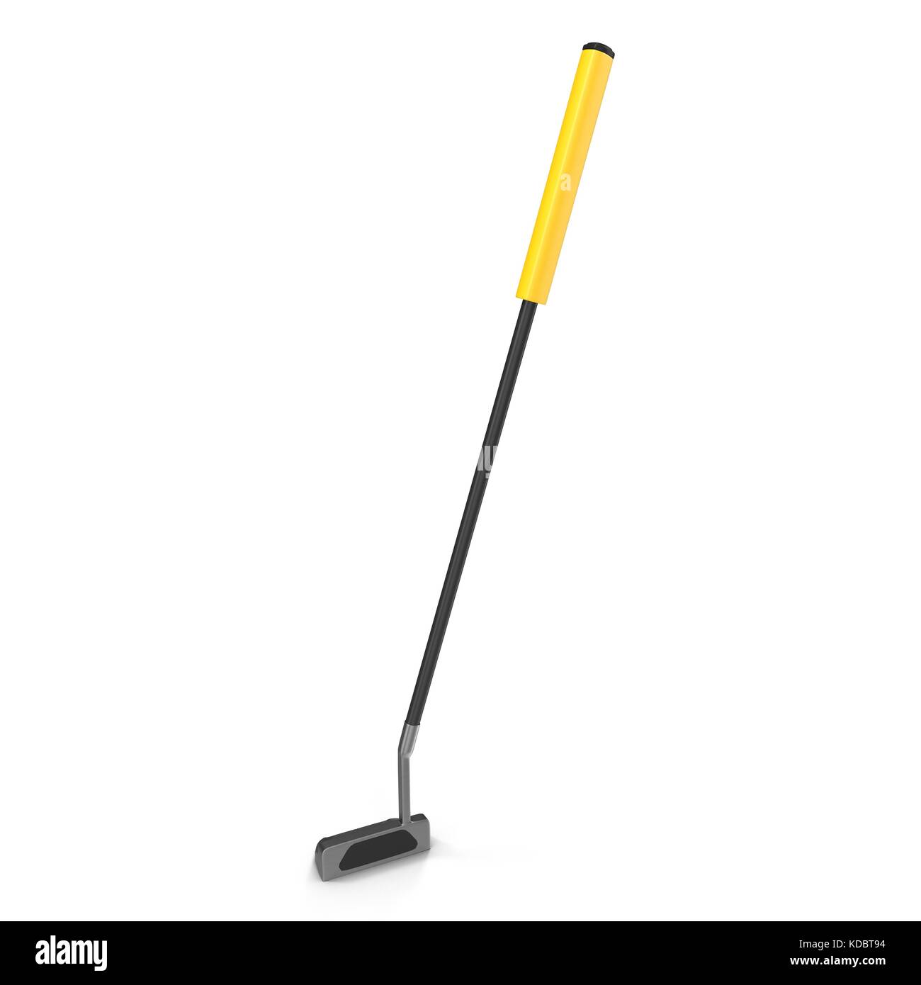 Putter Golf Club isolated on white background Stock Photo - Alamy