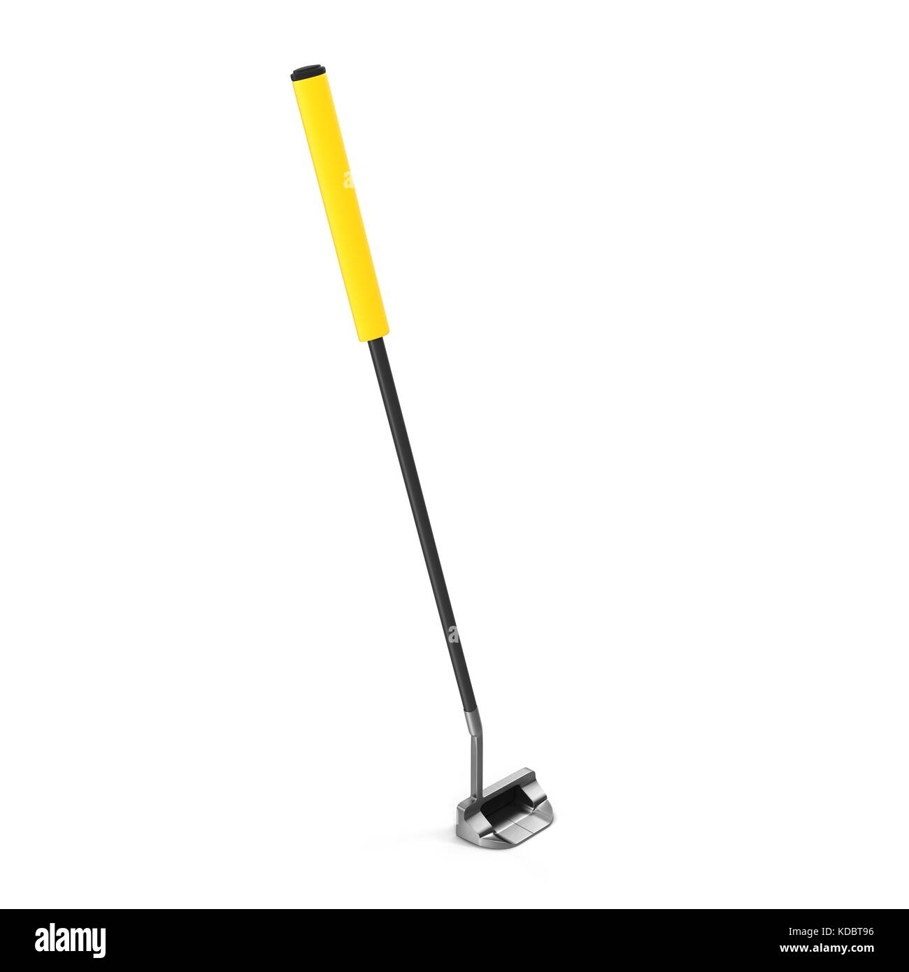 Putter Golf Club isolated on white background Stock Photo - Alamy