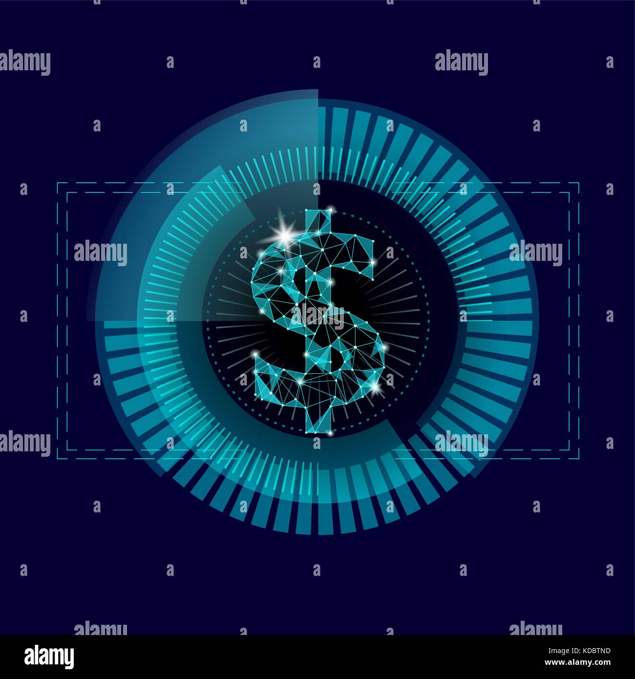American money display Stock Vector Images - Alamy