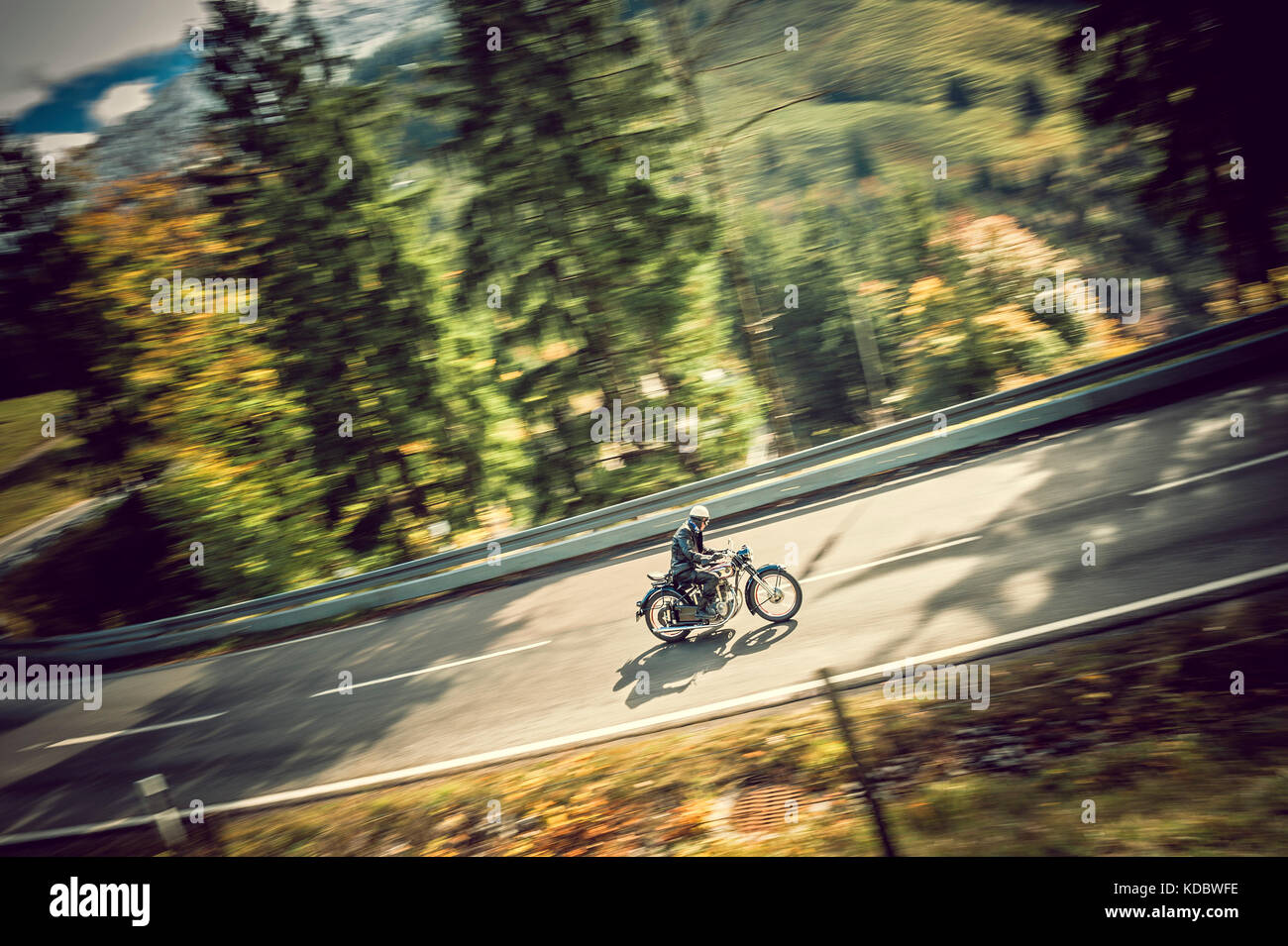 Jochpass Memorial - Horex Regina at Classic Car Race - Bavaria Germany ...