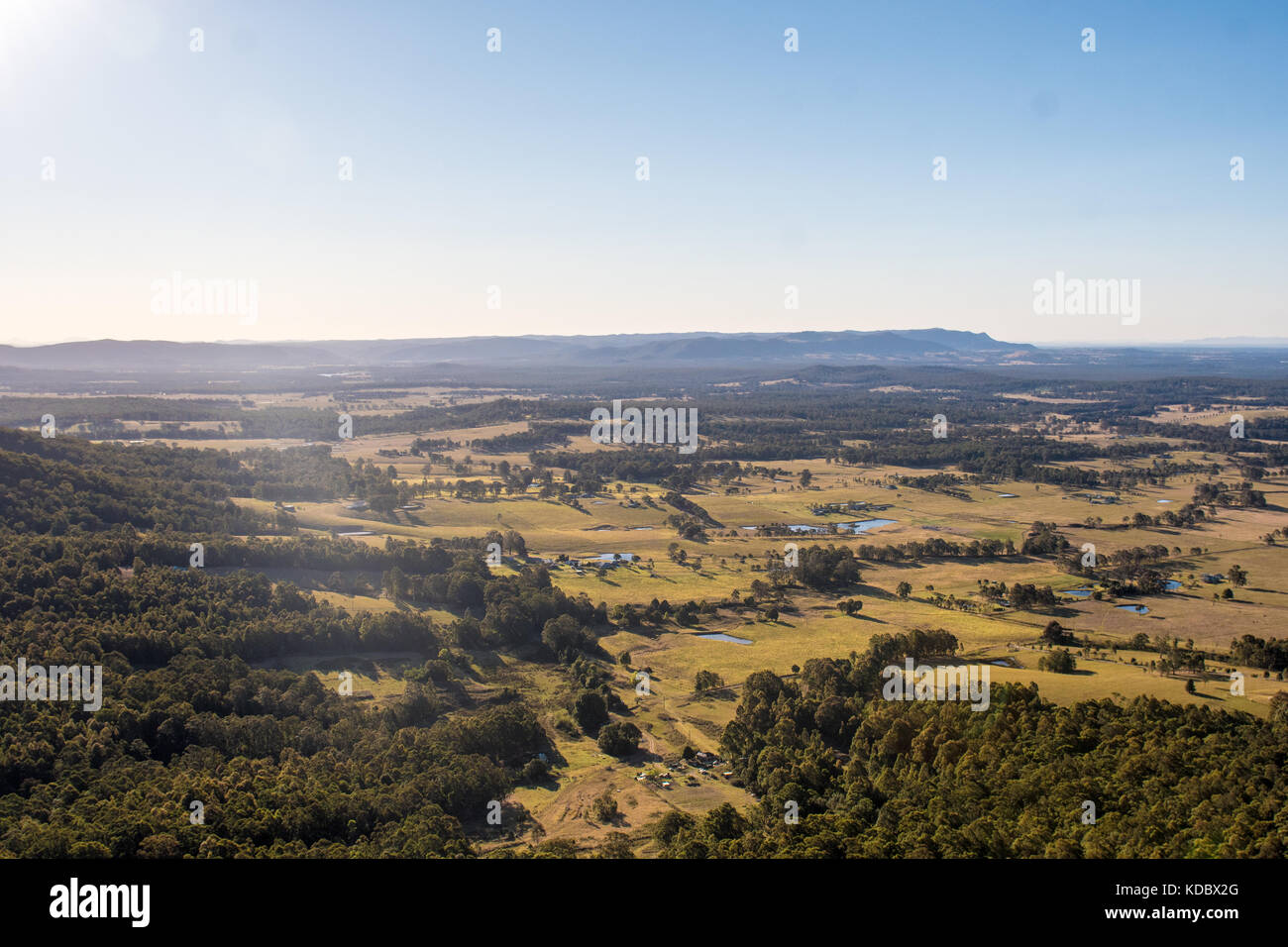Hunter Lookout View, Heaton State Forest, NSW, Australia Stock Photo ...