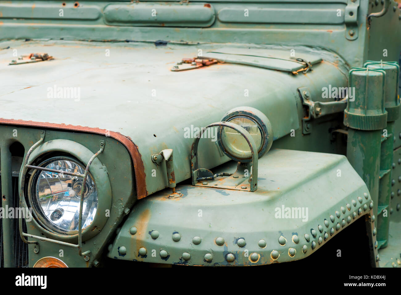 Jeep headlight hi-res stock photography and images - Alamy