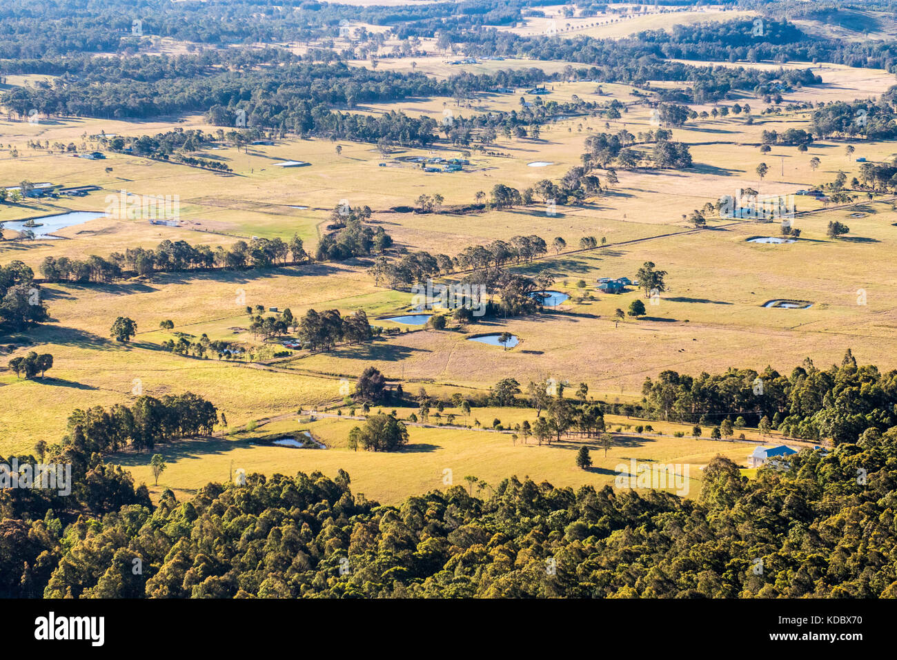 Hunter Lookout View, Heaton State Forest, NSW, Australia Stock Photo ...