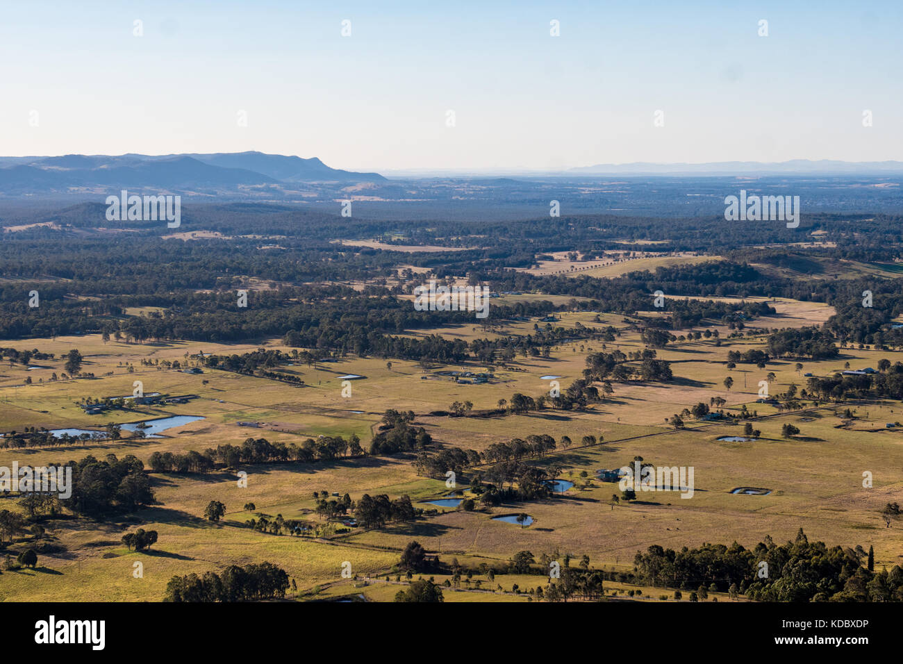 Hunter Lookout View, Heaton State Forest, NSW, Australia Stock Photo ...