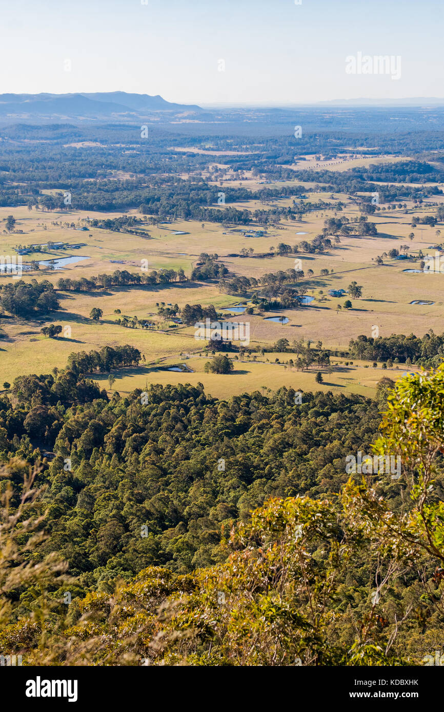 Hunter Lookout View, Heaton State Forest, NSW, Australia Stock Photo ...