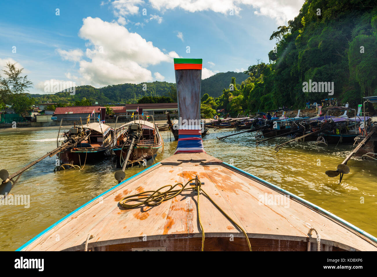 Traditional wooden boat nose hi-res stock photography and images - Alamy