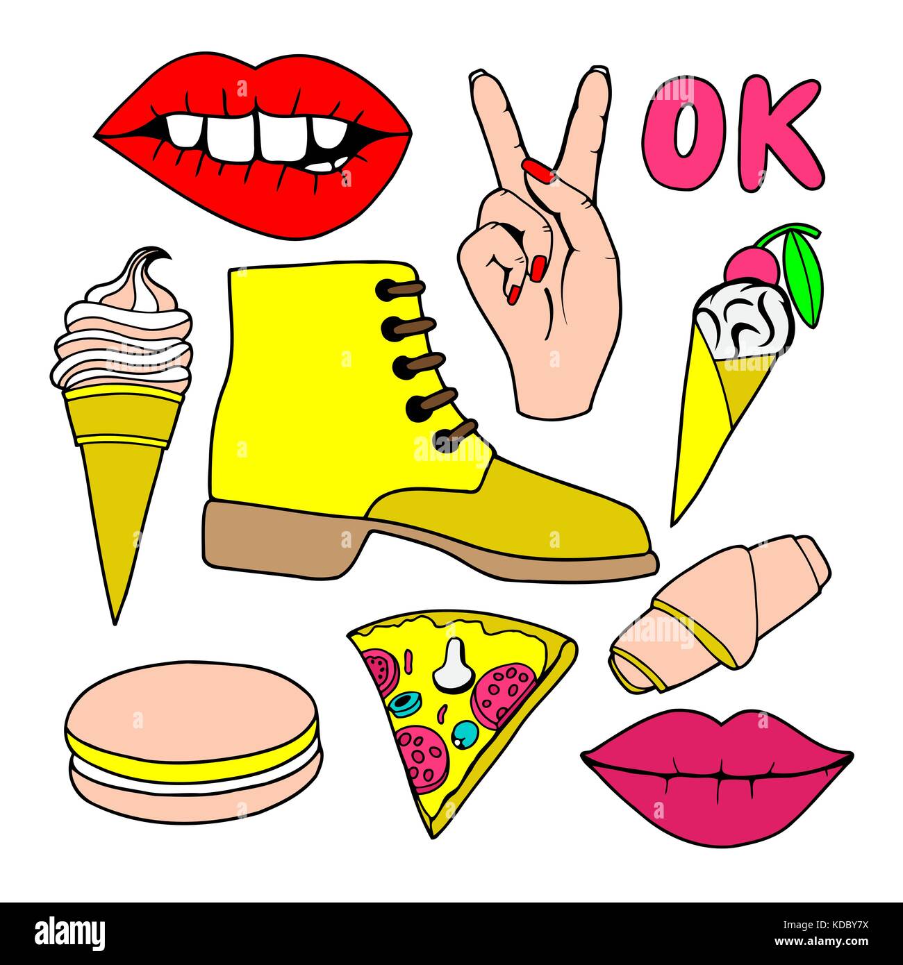 Quirky Vectors High Resolution Stock Photography and Images - Alamy