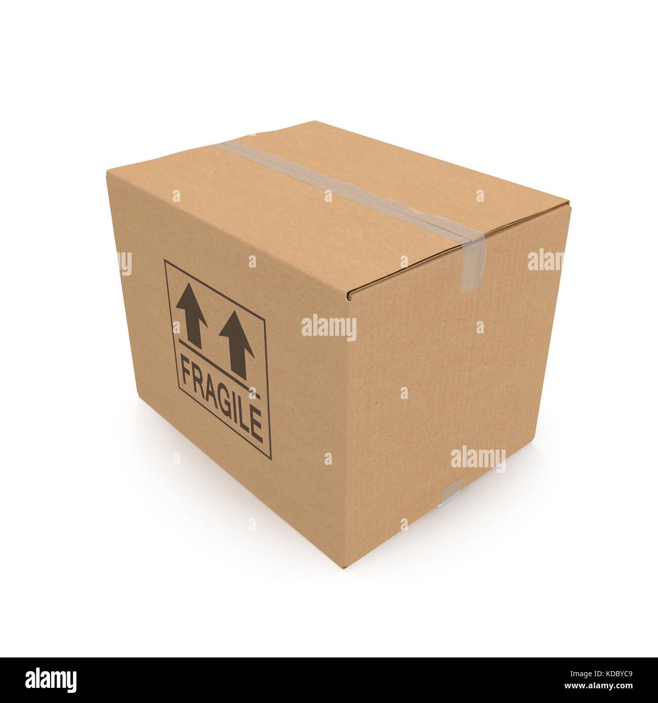 Taped box fragile hi-res stock photography and images - Alamy