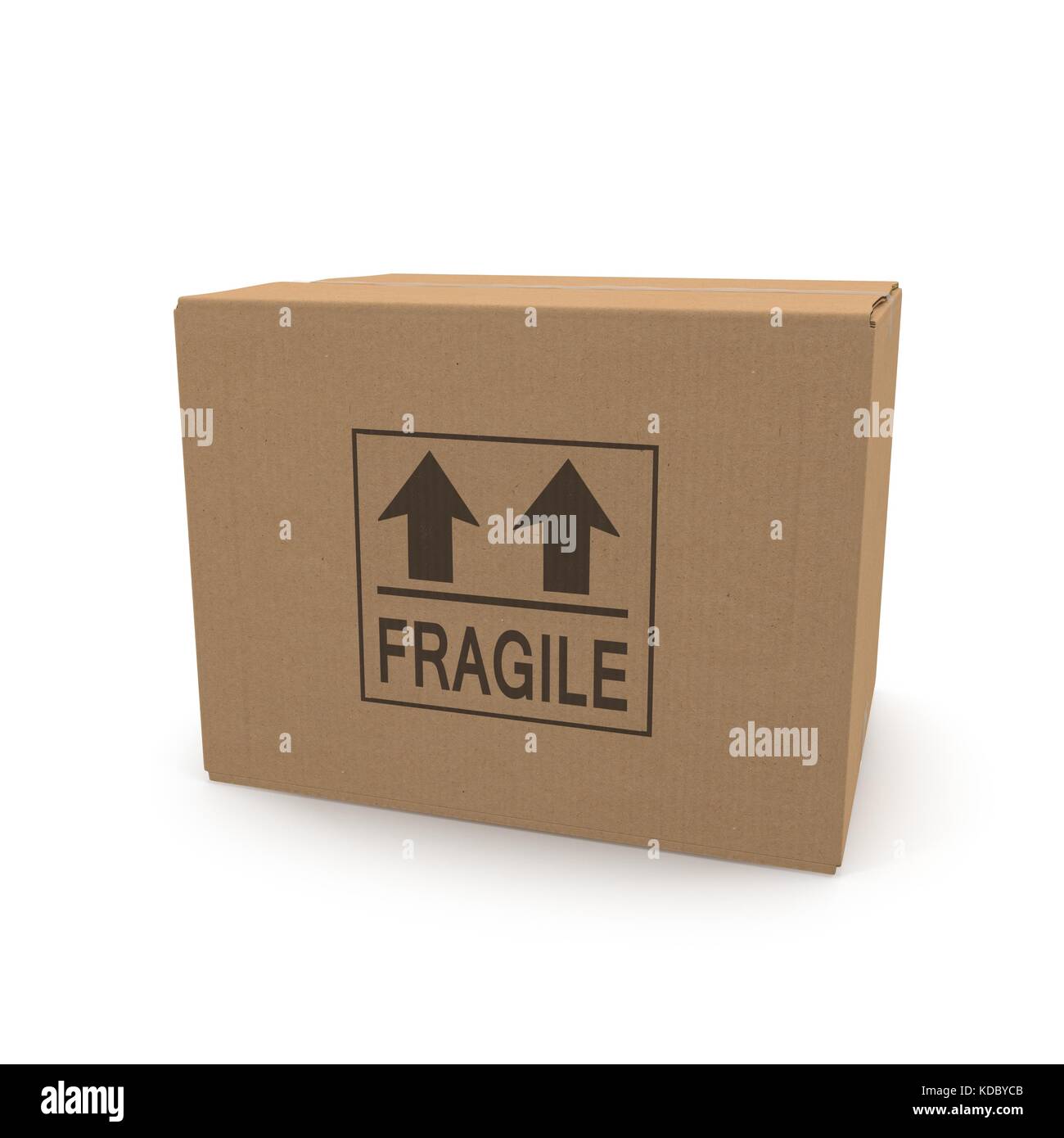 Taped up carton Cut Out Stock Images & Pictures - Alamy