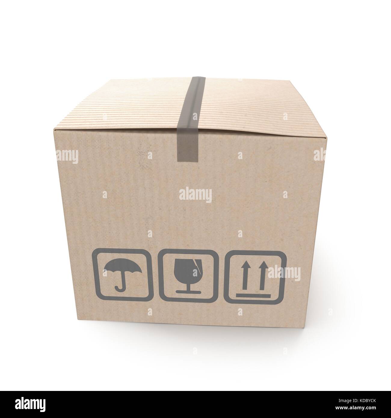 Taped up carton hi-res stock photography and images - Alamy