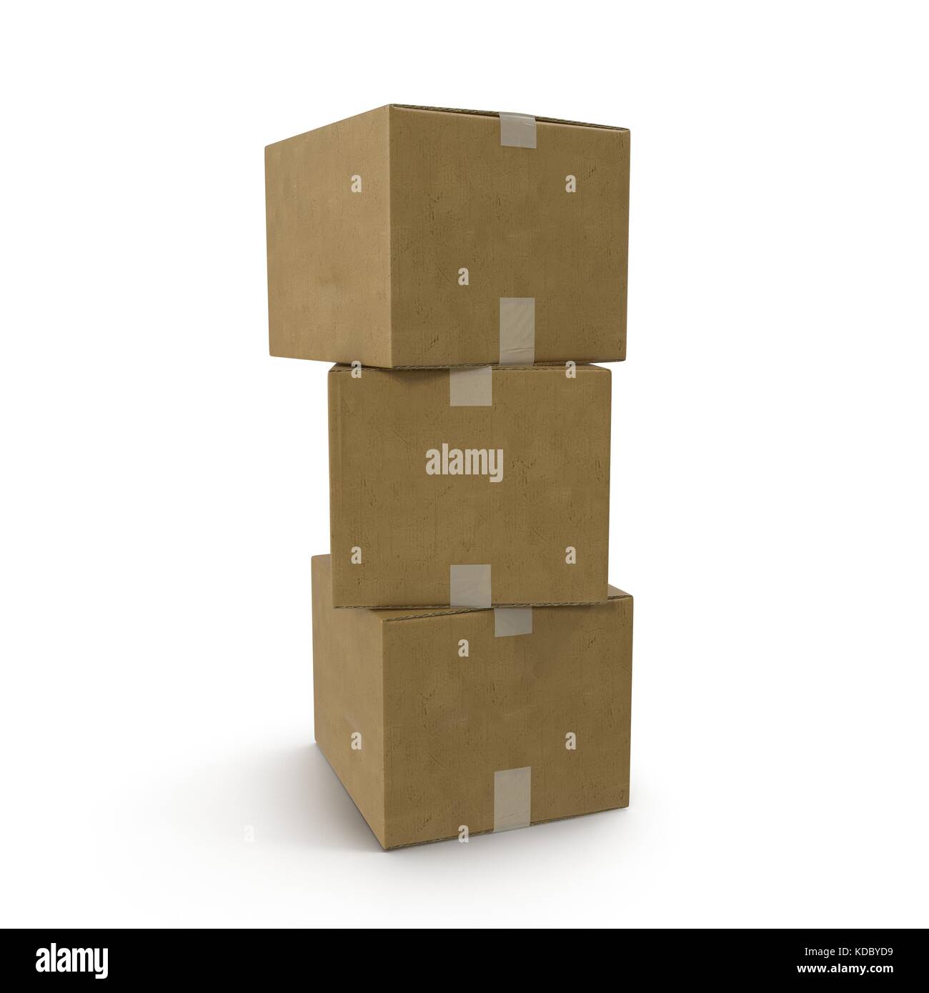 Illustration stacks cardboard boxes hi-res stock photography and images ...