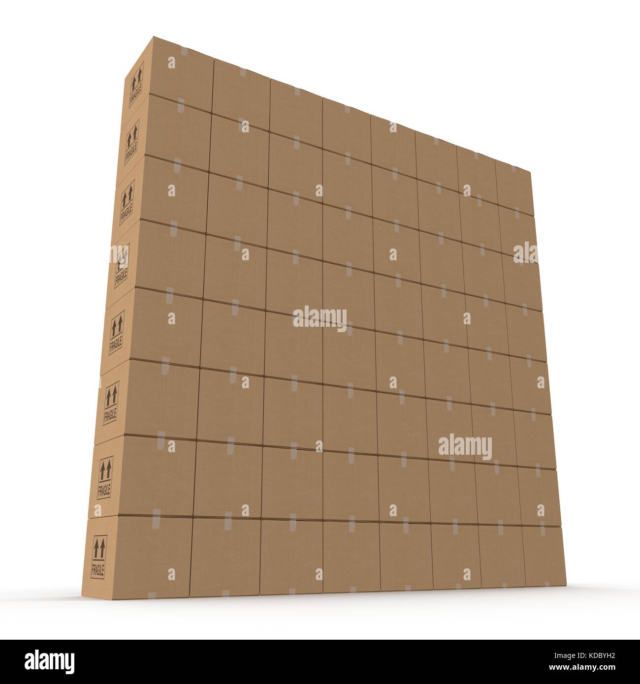 Illustration stacks cardboard boxes hi-res stock photography and images ...