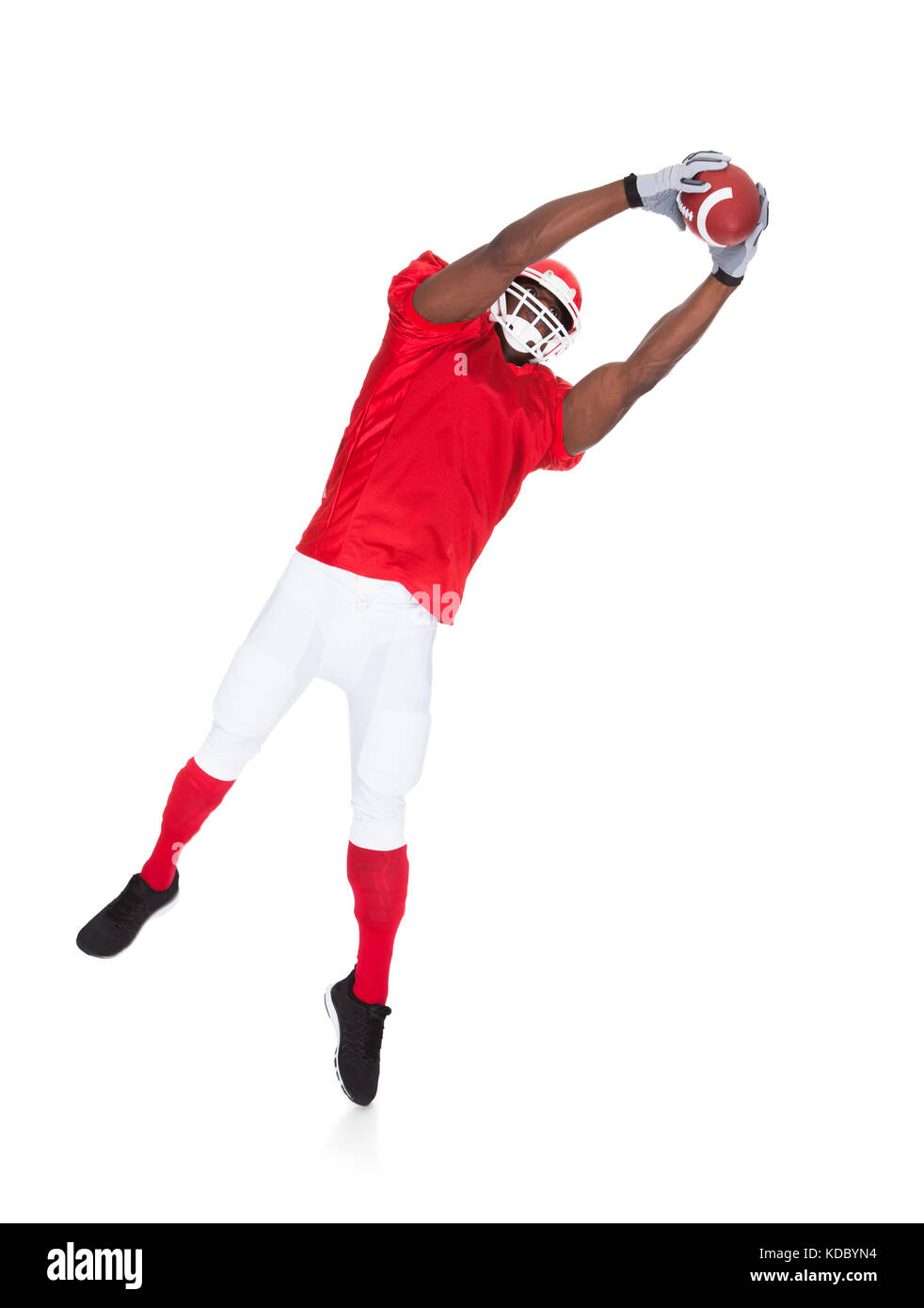 American football catch hi-res stock photography and images - Alamy