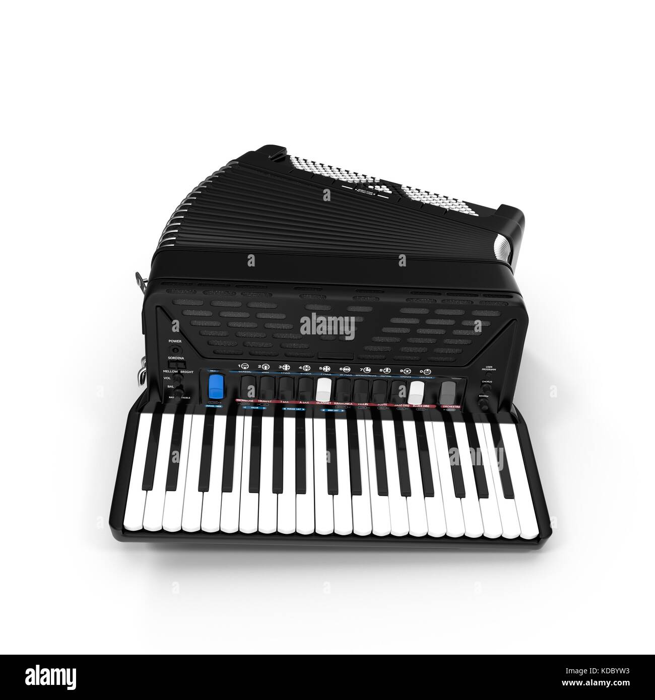Keyboard accordian Cut Out Stock Images & Pictures - Alamy