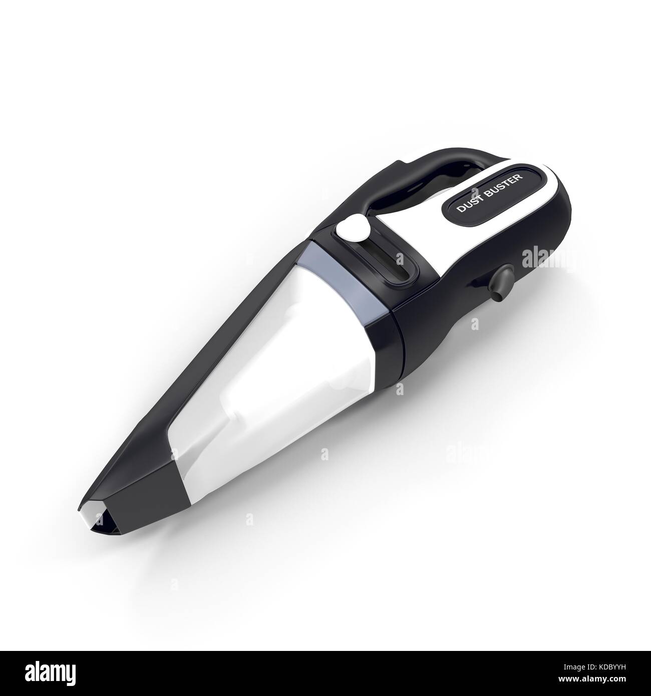 Portable handheld vacuum cleaner on white Stock Photo - Alamy
