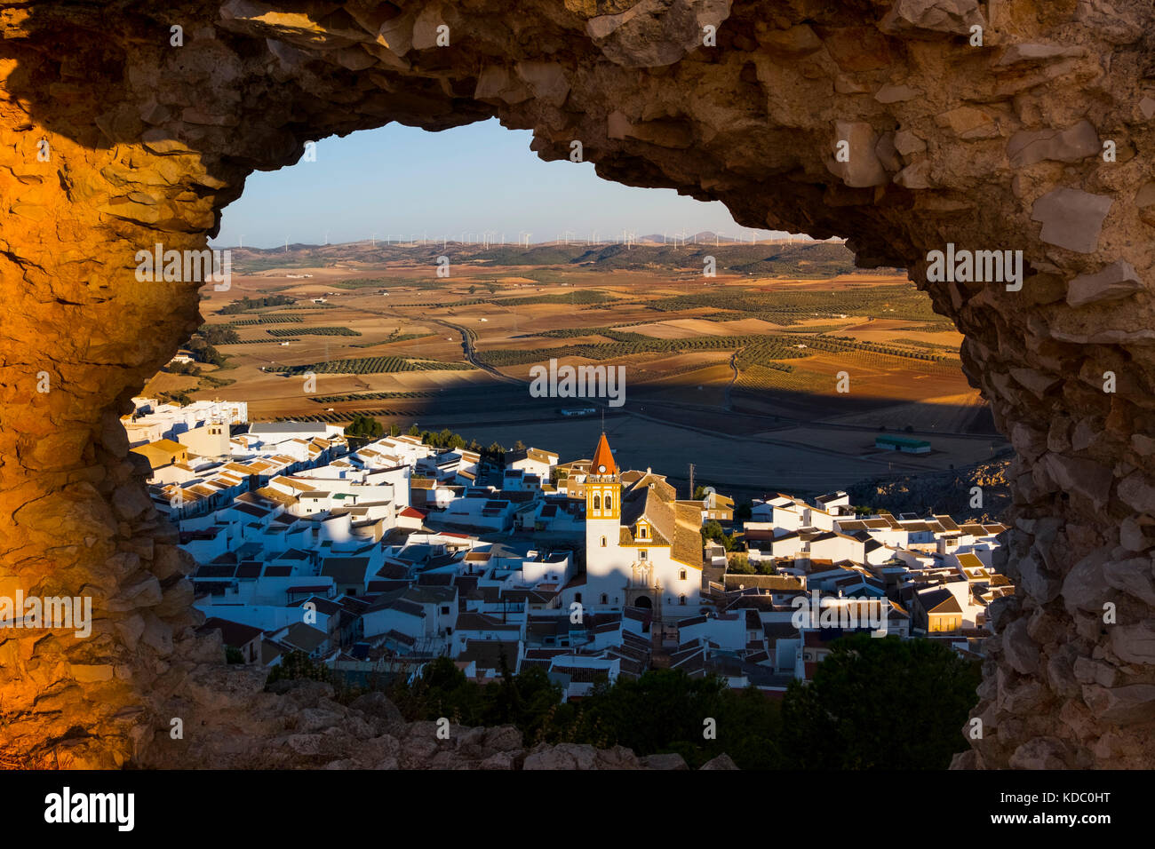 La Estrella Castle, Teba. Málaga province, Andalusia. Southern Spain ...