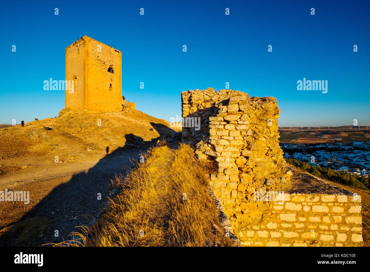 La Estrella Castle, Teba. Málaga province, Andalusia. Southern Spain ...