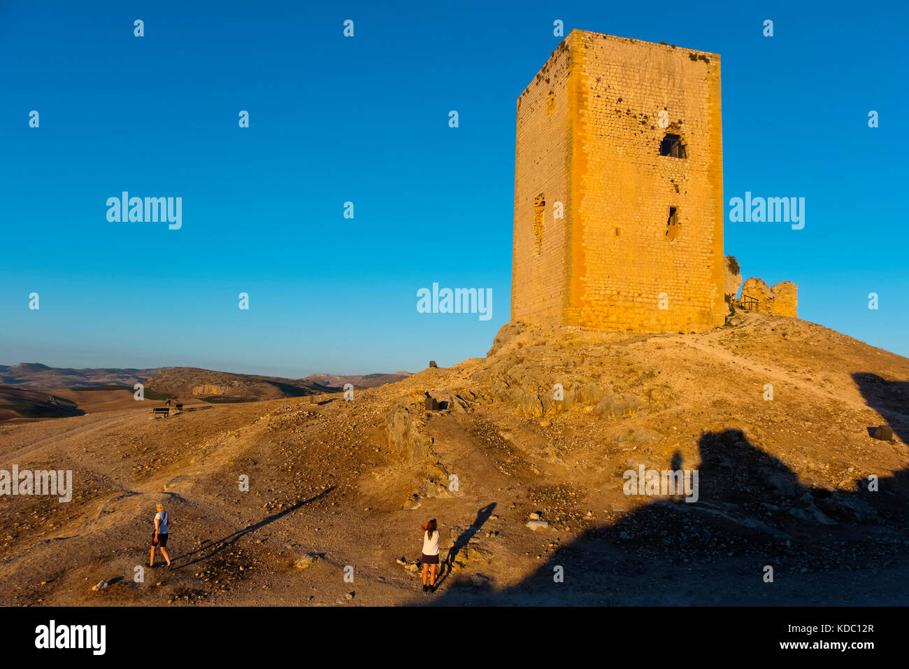 La Estrella Castle, Teba. Málaga province, Andalusia. Southern Spain ...