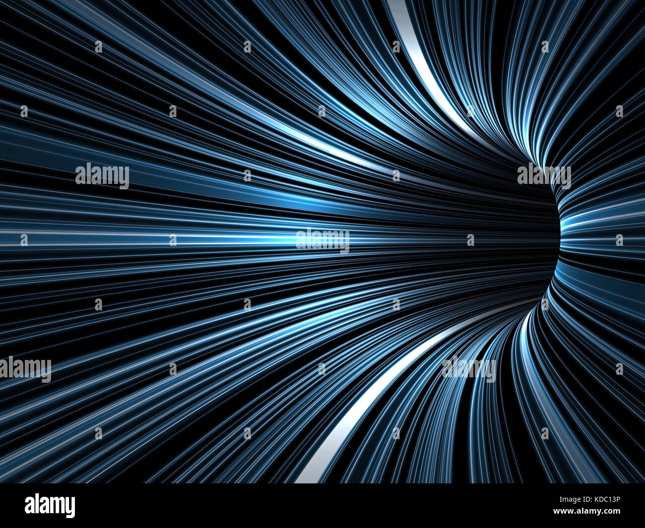Abstract digital background, black tunnel with pattern of glowing blue ... Abstract digital background, black tunnel with pattern of glowing blue ...