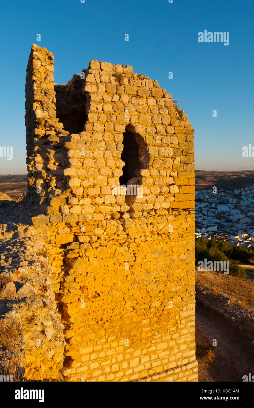 La Estrella Castle, Teba. Málaga province, Andalusia. Southern Spain ...