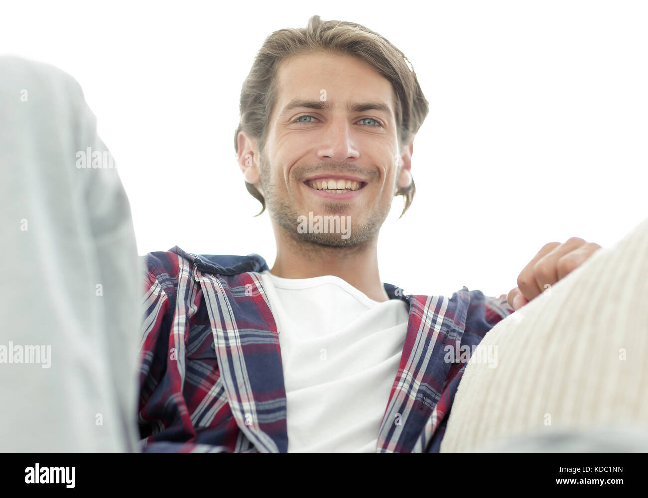 successful modern guy. photo in background Stock Photo - Alamy