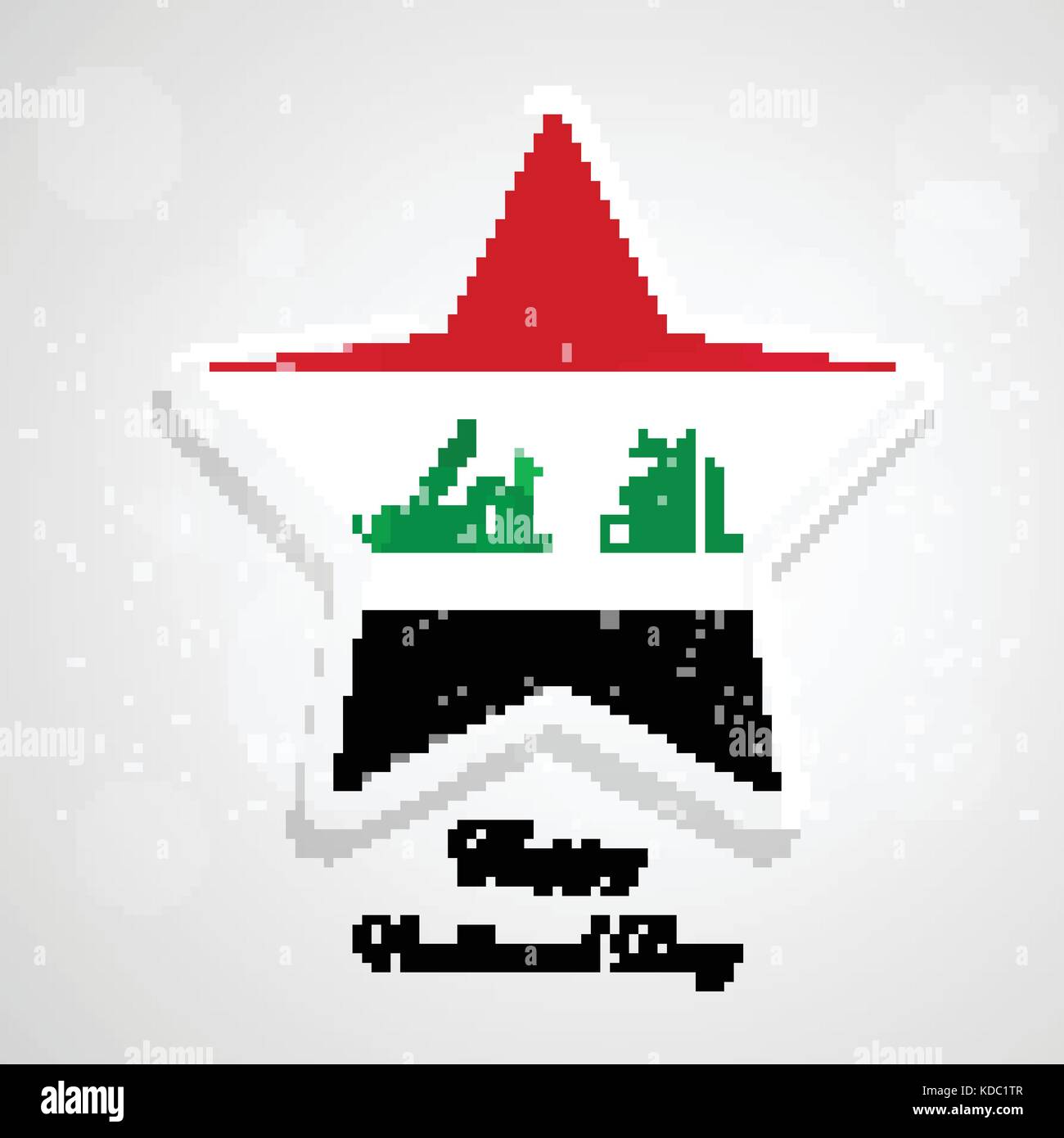 illustration of Iraq National Day Background Stock Vector Image & Art ...
