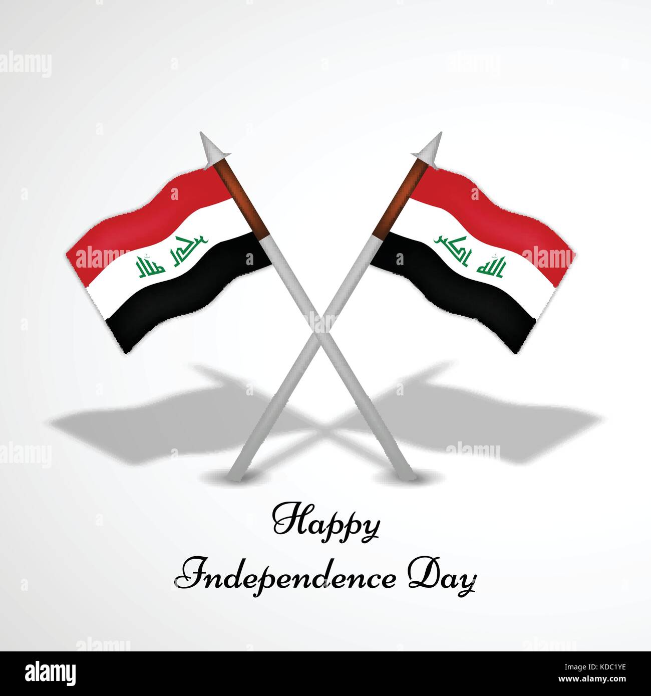 illustration of Iraq National Day Background Stock Vector Image & Art ...