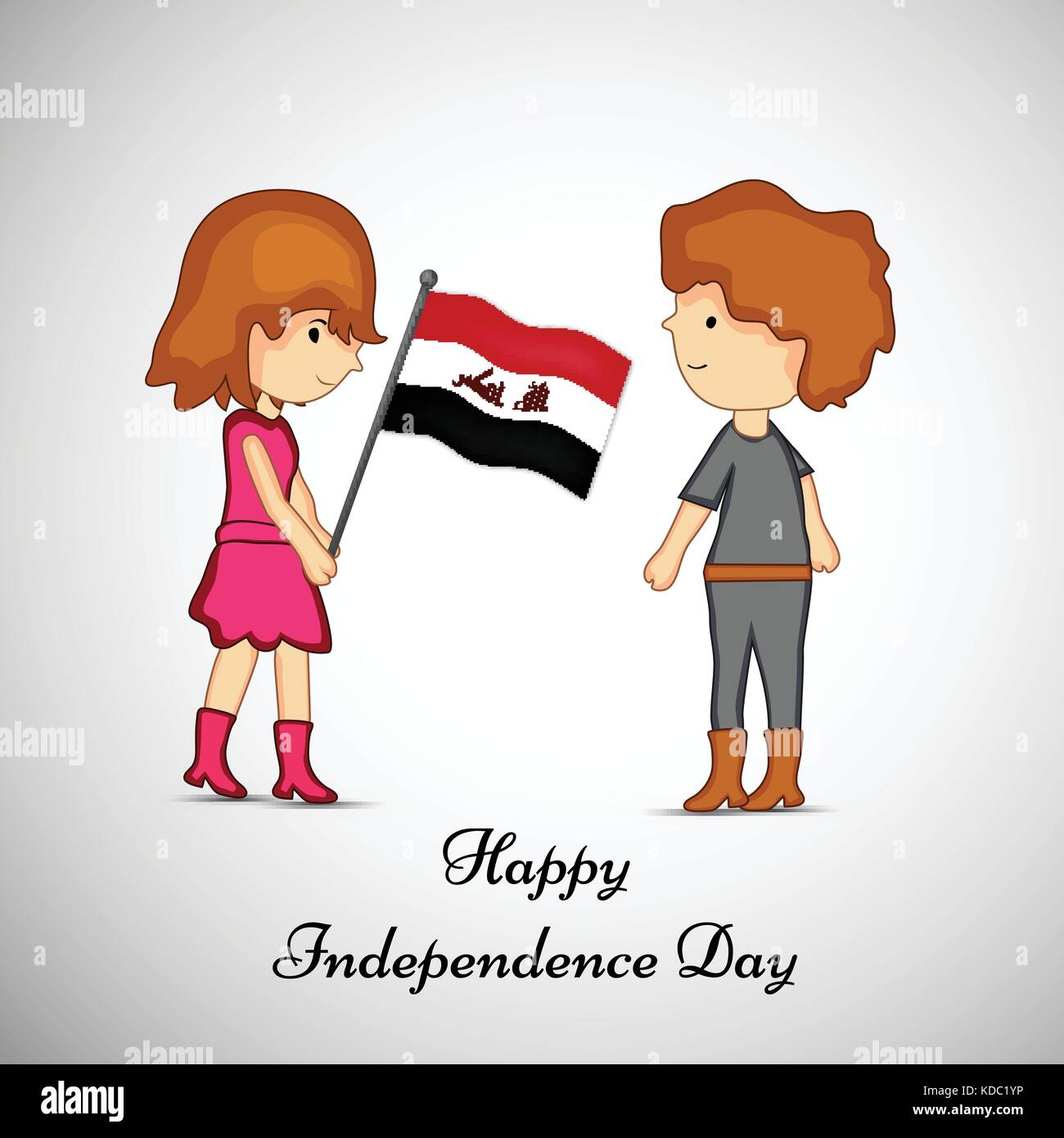 illustration of Iraq National Day Background Stock Vector Image & Art ...