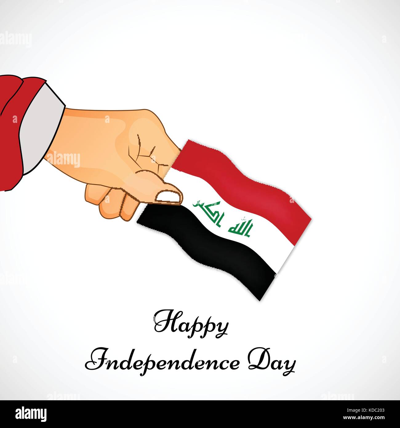 illustration of Iraq National Day Background Stock Vector Image & Art ...