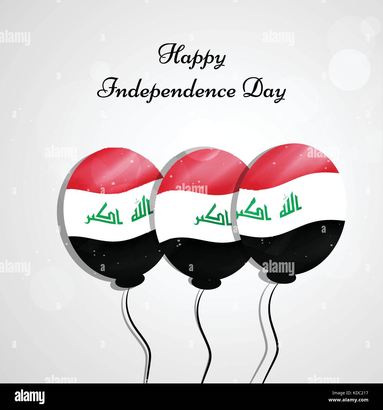illustration of Iraq National Day Background Stock Vector Image & Art ...