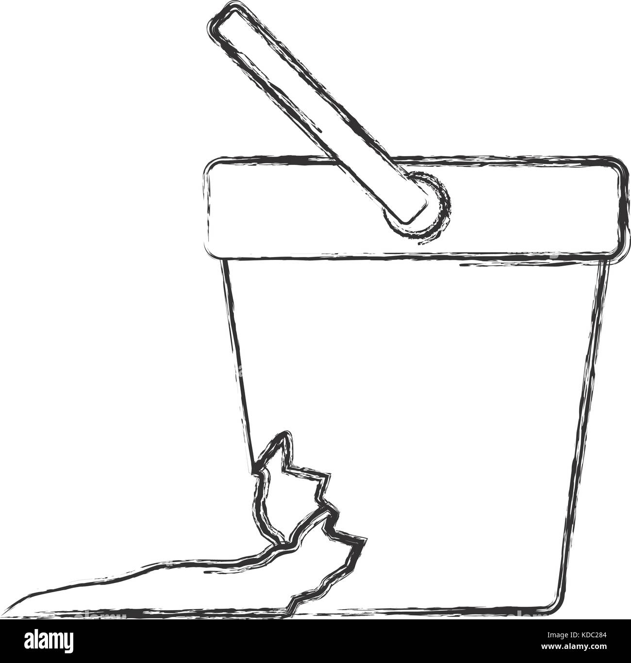 toy bucket icon Stock Vector Image & Art - Alamy