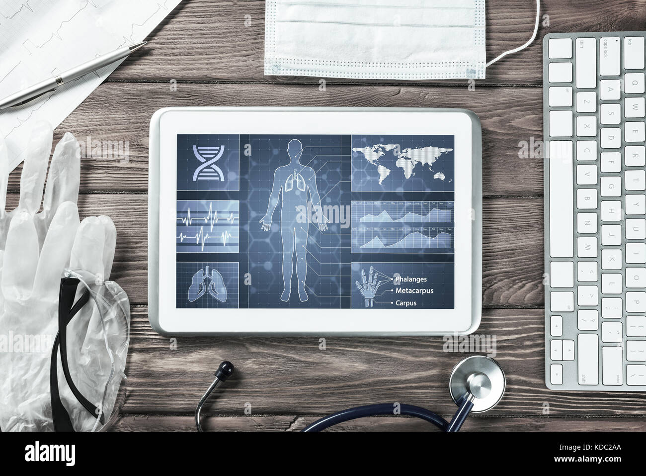 Digital technologies in medicine Stock Photo - Alamy