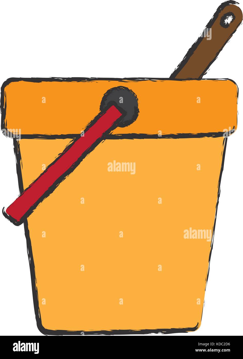 toy bucket icon Stock Vector Image & Art - Alamy