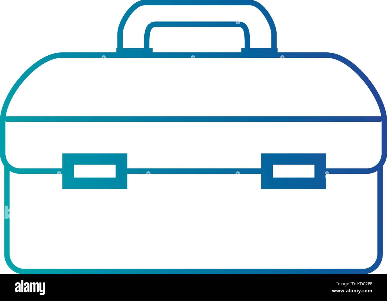 Closed toolbox Stock Vector Images - Alamy