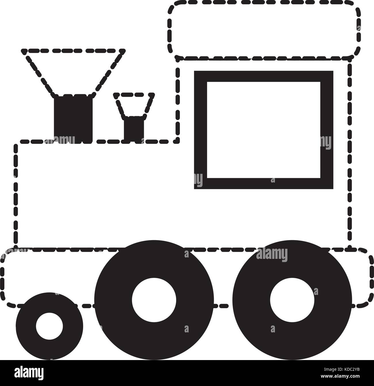 toy train icon Stock Vector Image & Art - Alamy