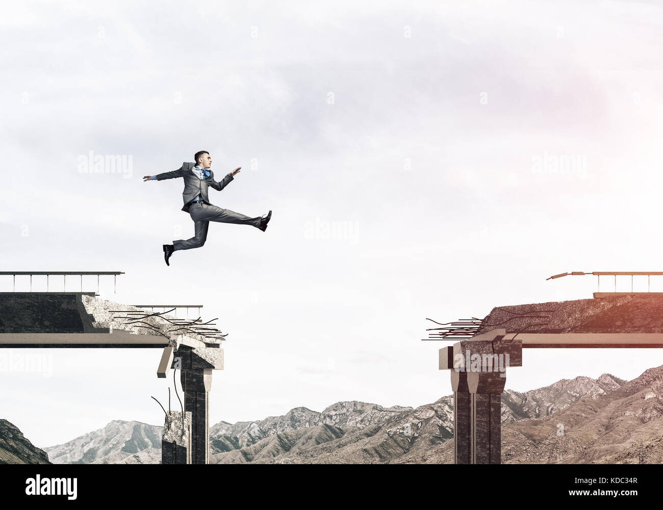 Problems and difficulties overcoming concept Stock Photo - Alamy