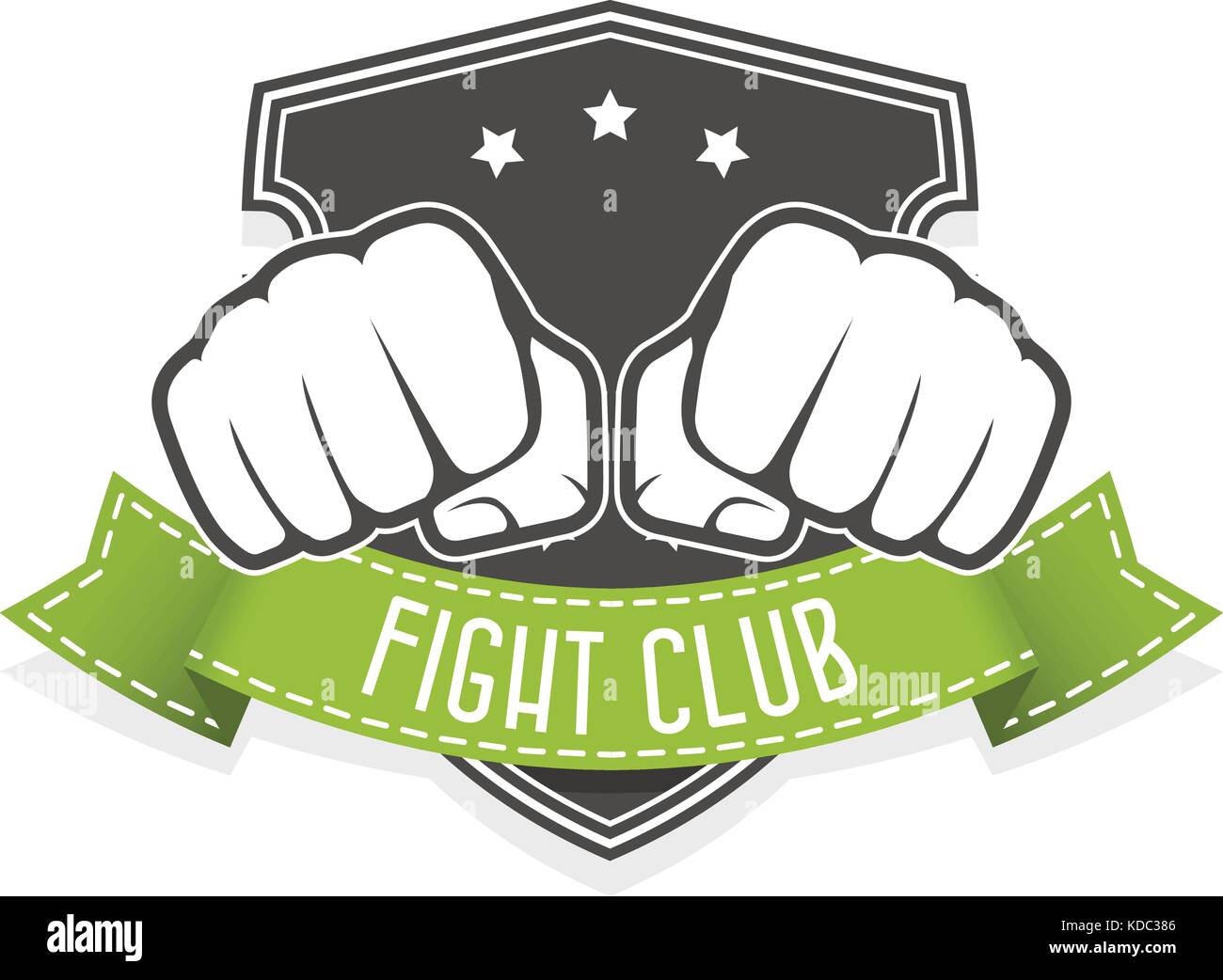 Banner with punch Stock Vector Images - Alamy