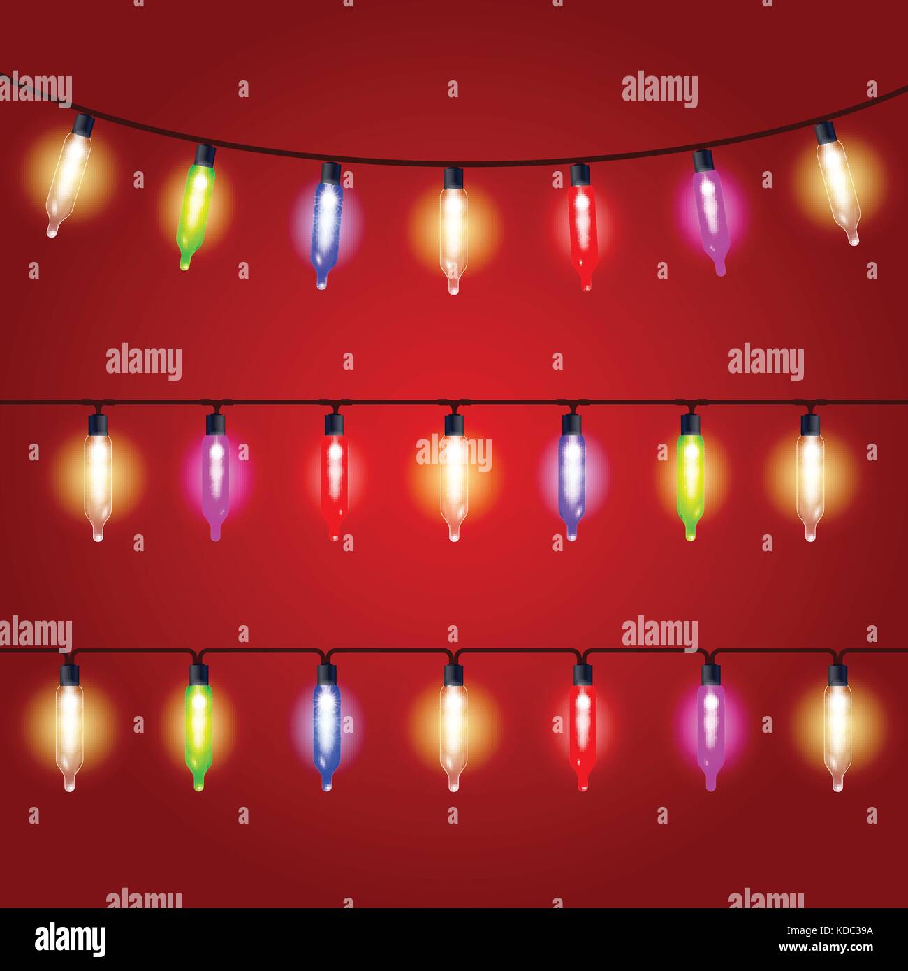 Christmas decorations greeting Stock Vector Images - Alamy