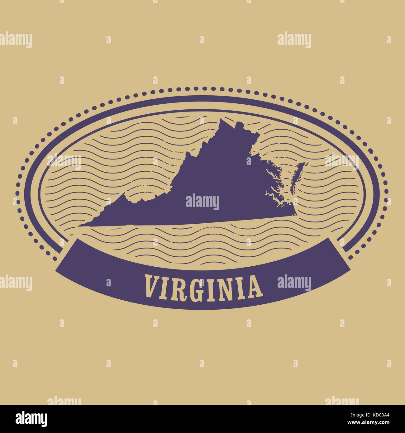 Virginia state vector vectors hi-res stock photography and images - Alamy