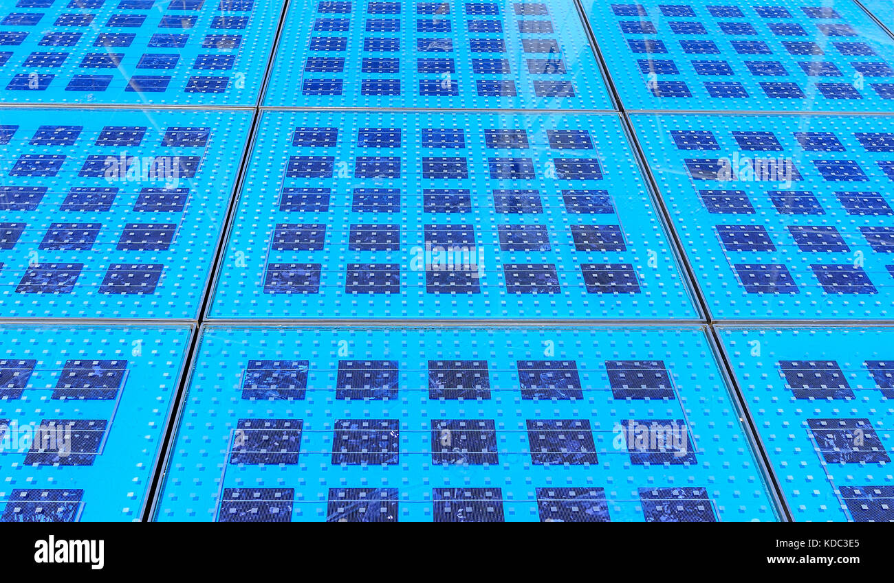 Solar panels. Close-up Stock Photo - Alamy