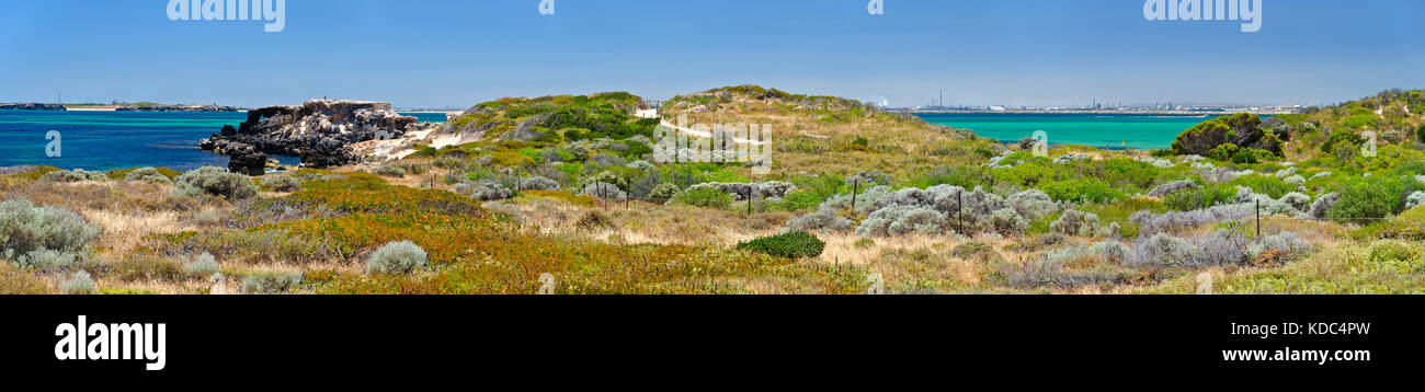 Point Peron, Rockingham, Shoalwater Islands Marine Park on a clear day ...