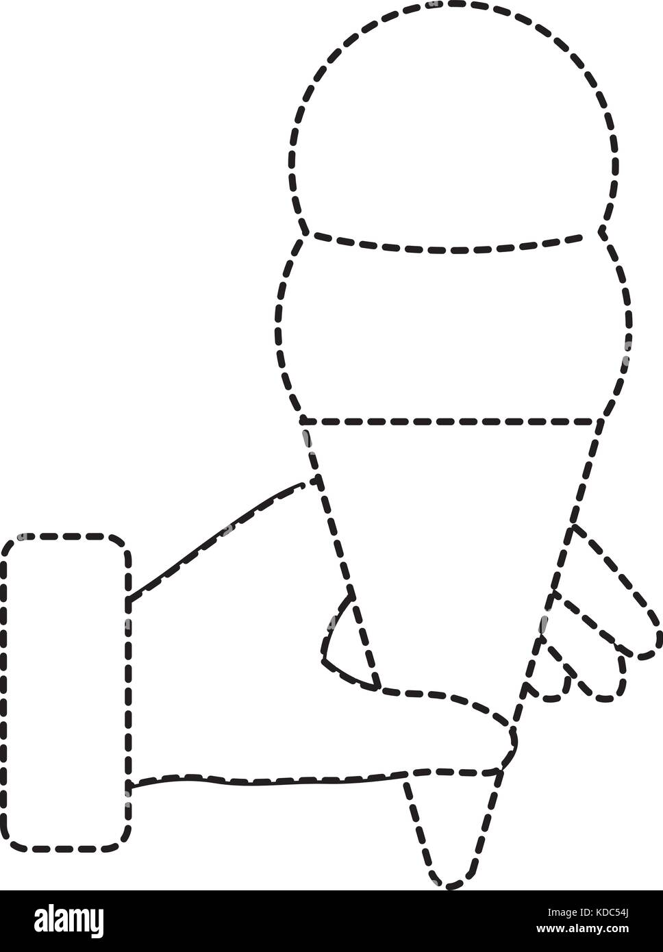 hand with ice cream vector illustration design Stock Vector Image & Art ...