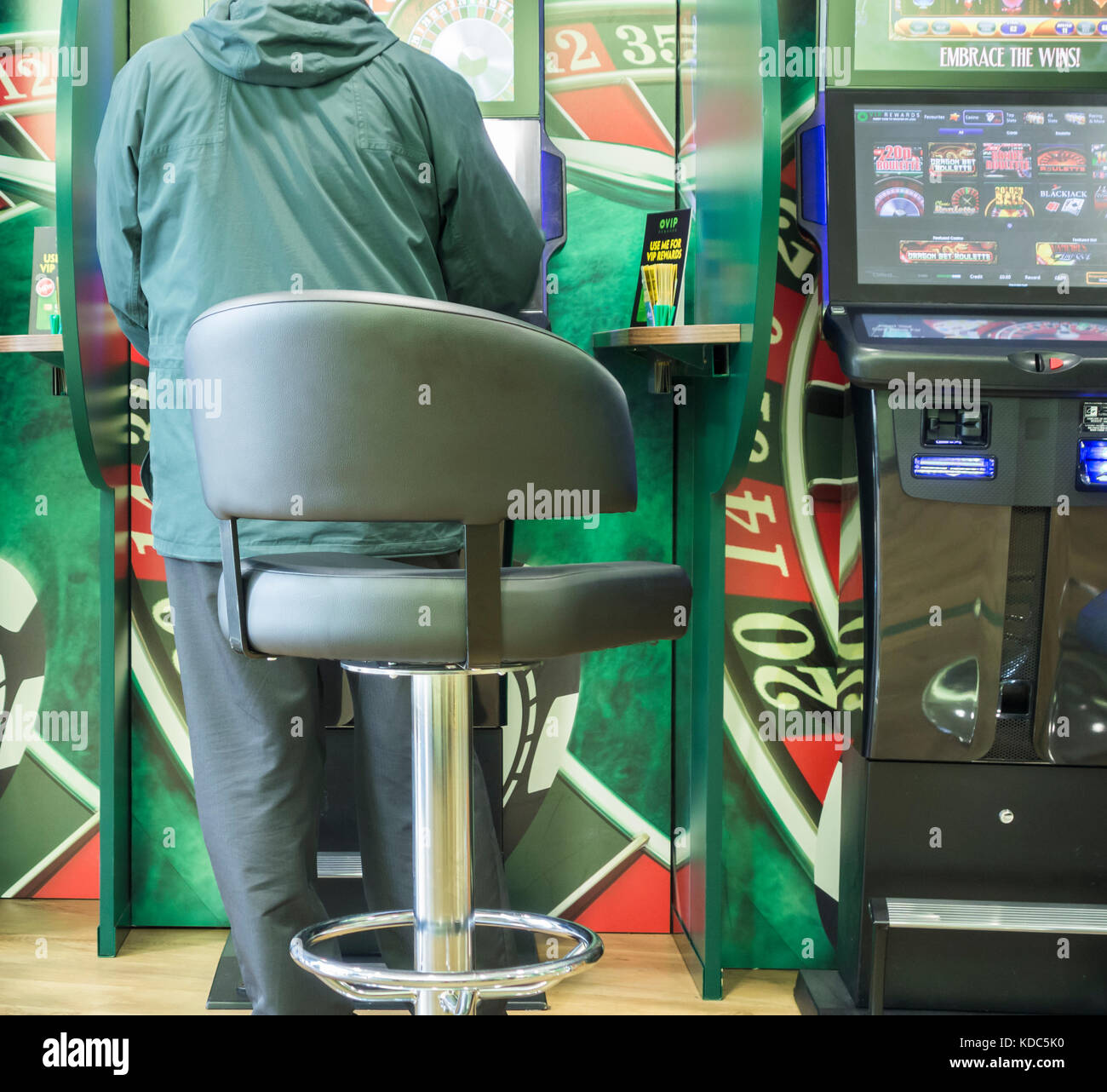 Betting shop interior hi-res stock photography and images - Alamy